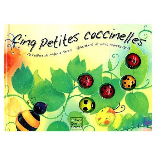 Livre Cinq petites coccinelles EDITIONS QUATRE FLEUVES : Comparateur ...