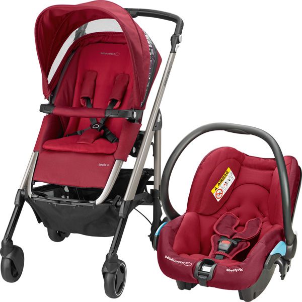 Duo poussette Loola 3 et siège auto Streety BEBE CONFORT : Comparateur ...
