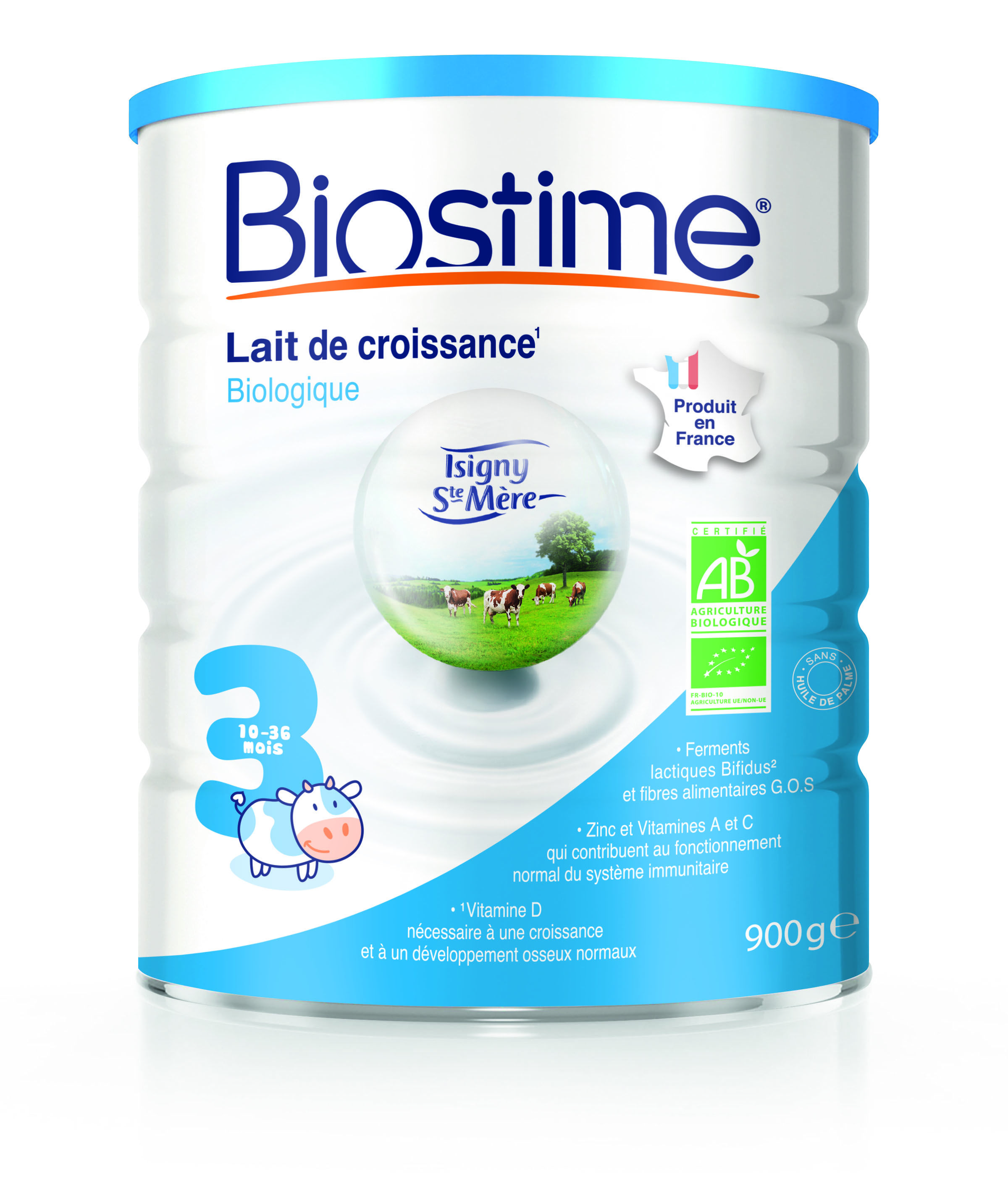 Lait de croissance Bio BIOSTIME : Comparateur, Avis, Prix | Consobaby