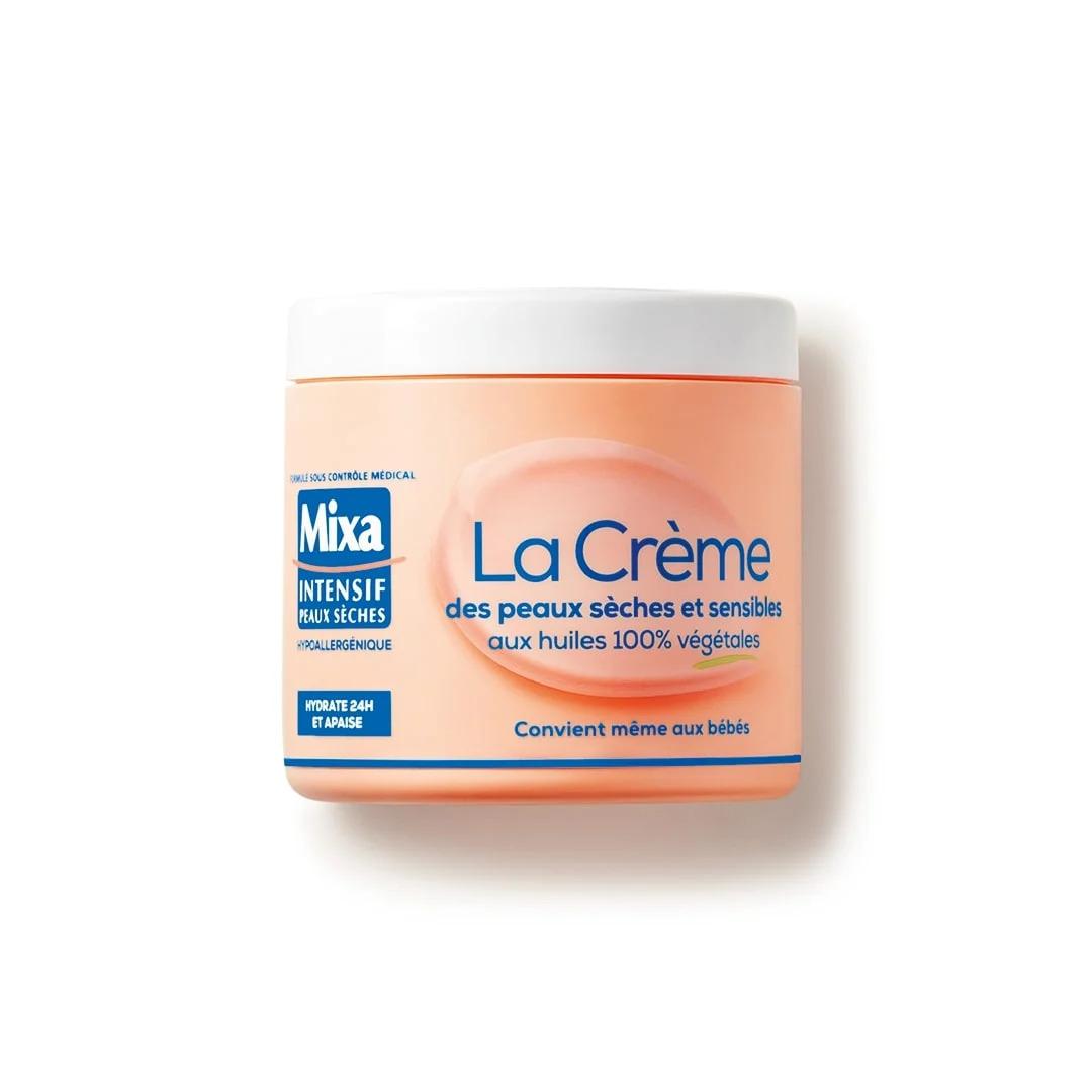 Crème hydratante peaux sensibles et sèches MIXA BEBE : Comparateur ...