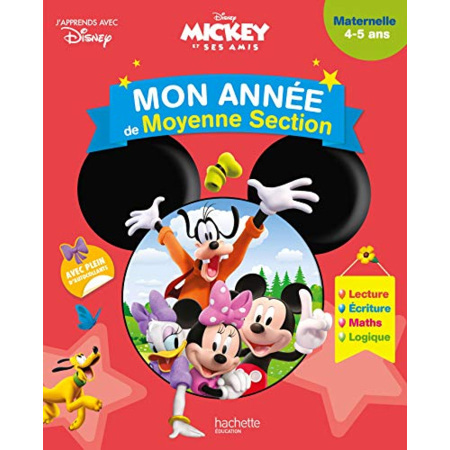Mickey - Mon année de Moyenne section (4-5 ans) Hachette Éducation ...