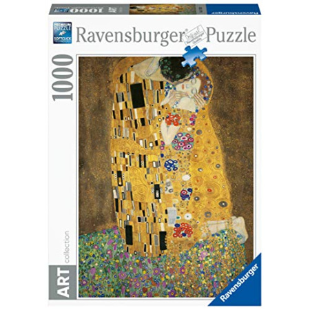 Puzzle - Art collection - Le baiser - Gustav Klimt - 1000 pièces ...
