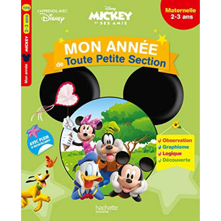 Mickey - Mon année de Toute petite section (2-3 ans) Hachette Éducation ...
