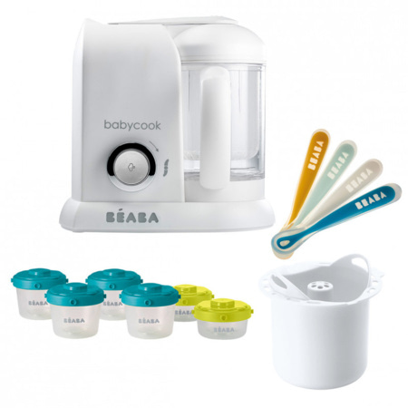 Pack Babycook® + Pasta rice cooker + Lot de 6 portions + 4 cuillères ...