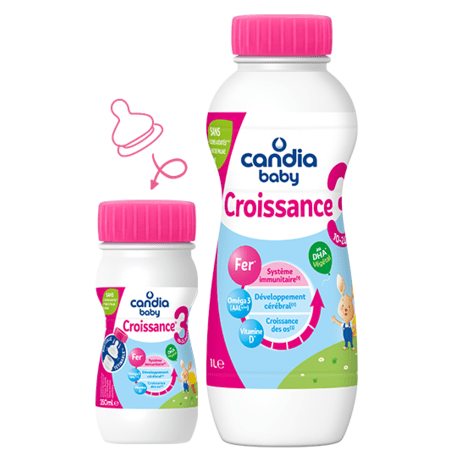 Lait de Croissance 3ème Age CANDIA : Comparateur, Avis, Prix
