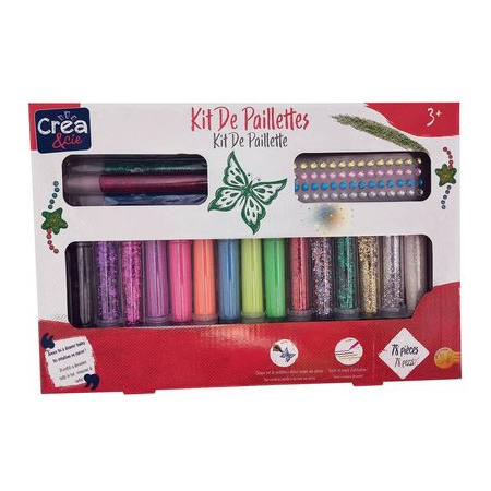 Kit de paillettes CRÉA & CIE : Comparateur, Avis, Prix