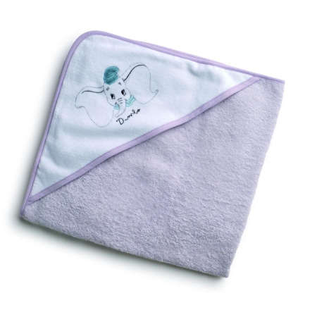 Cape de bain bébé 100% coton Dumbo 75x75 DISNEY : Comparateur, Avis, Prix