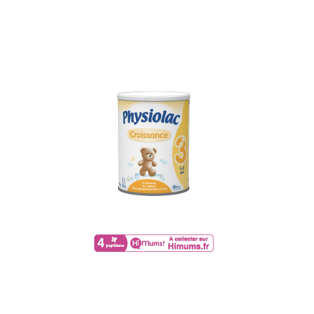 Lait Physiolac 3 Croissance PHYSIOLAC : Comparateur, Avis, Prix