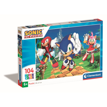 Puzzle Sonic - 104 pièces Clementoni : Comparateur, Avis, Prix