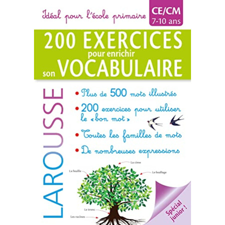 200 exercices pour enrichir son vocabulaire LAROUSSE : Comparateur, Avis, Prix