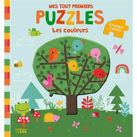 Mes tout premiers puzzles - les couleurs Éditions Lito : Comparateur ...