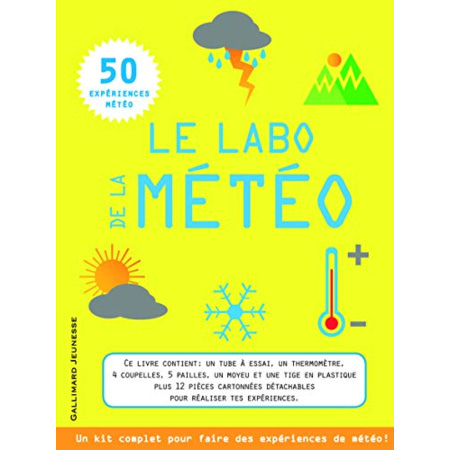 Livre Le Labo De La Meteo GALLIMARD JEUNESSE : Comparateur, Avis, Prix
