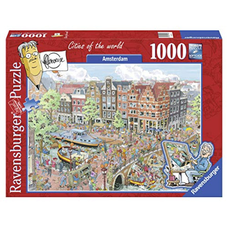 Puzzle - Amsterdam - 1000 pièces RAVENSBURGER : Comparateur, Avis, Prix