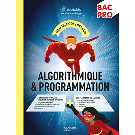 Nom de code : Python - Cahier d'algorithmique et de programmation Python Bac Pro - Éd. 2021 ...