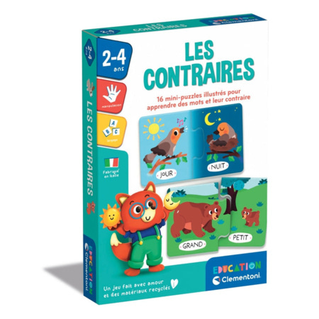 Jeu éducatif Les contraires Clementoni : Comparateur, Avis, Prix