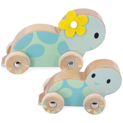 Set de 2 tortues à pousser Pure JANOD : Comparateur, Avis, Prix
