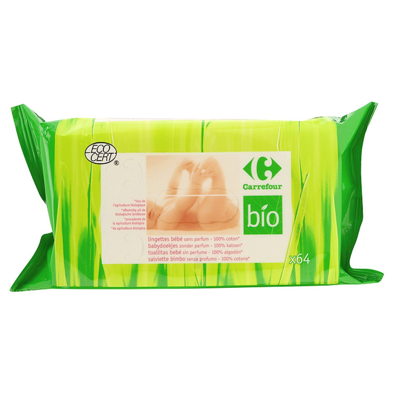 Lingettes bébé sans parfum bio CARREFOUR : Comparateur, Avis, Prix ...